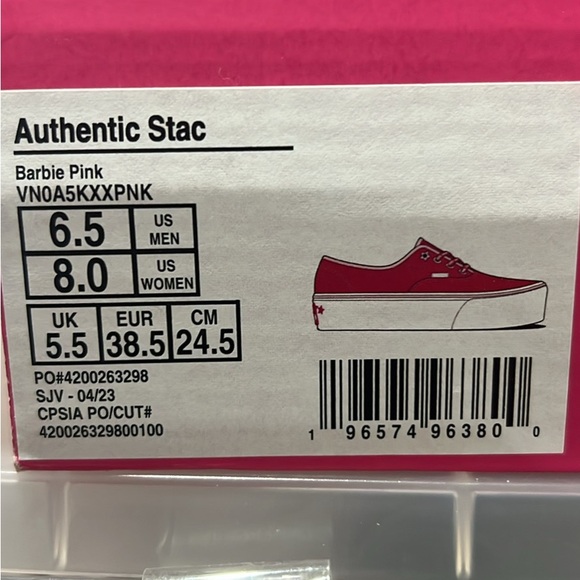 Vans | Shoes | Vans Barbie Pink Platform Sneakers | Poshmark